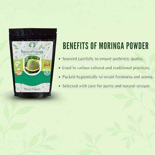 Moringa powder for detoxification