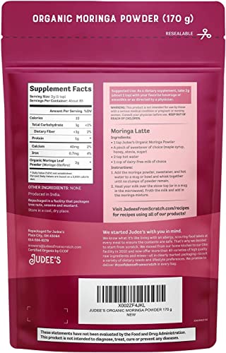 moringa powder for energizing tea