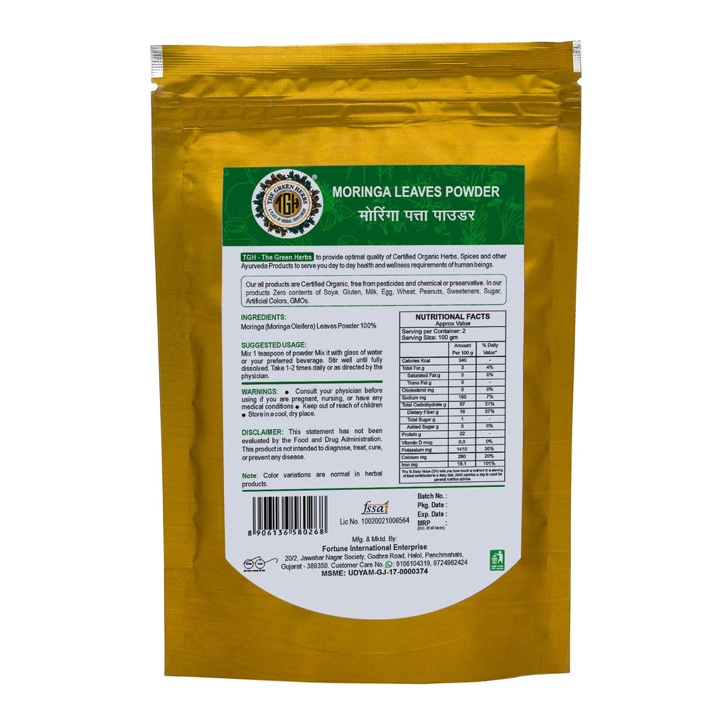 moringa powder for energy boost