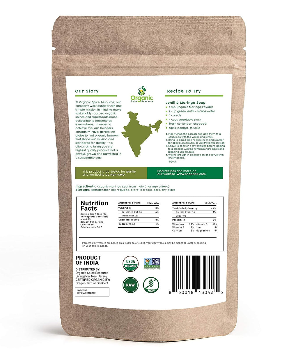 moringa powder for energy boost