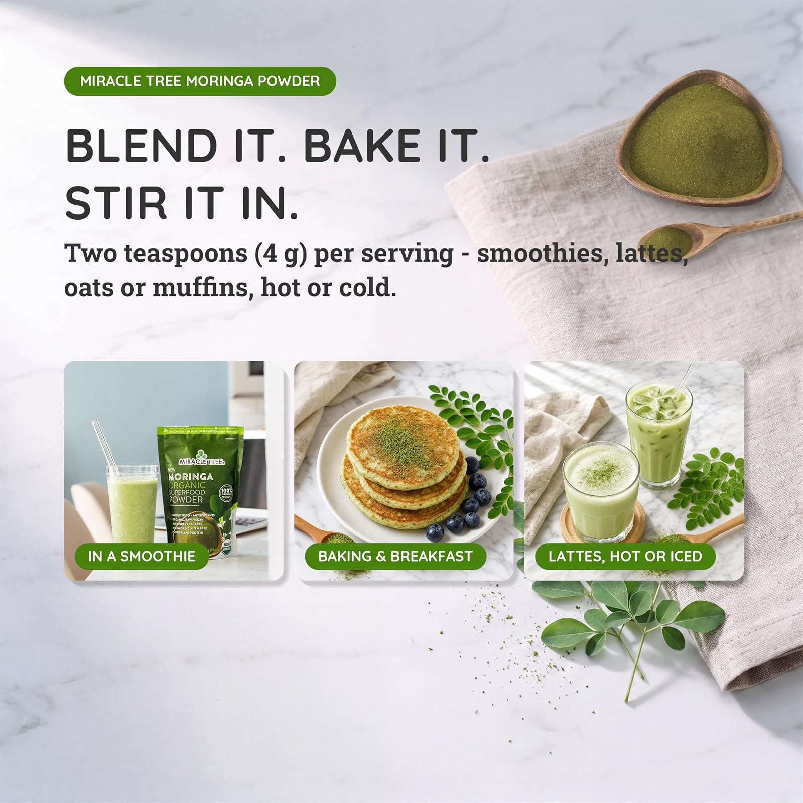 moringa powder for energy boost
