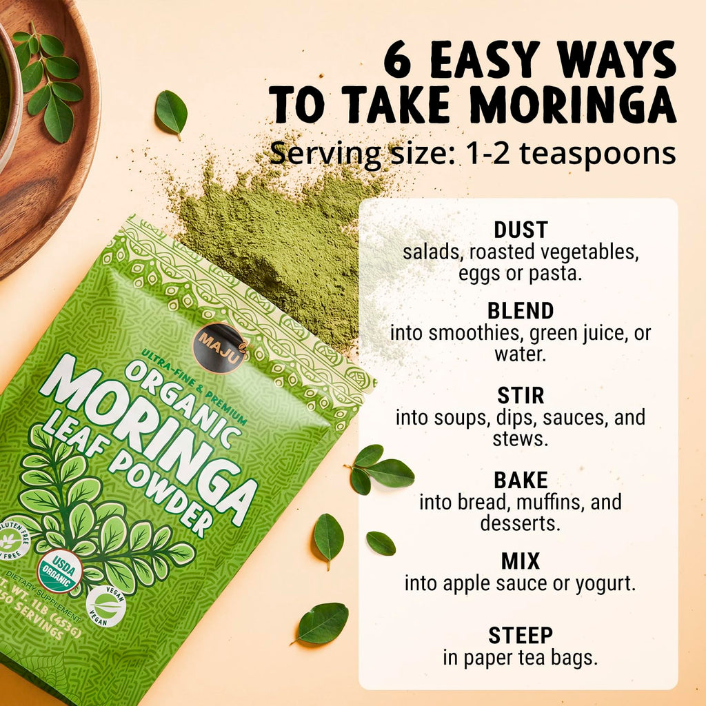 moringa powder for enhanced smoothies