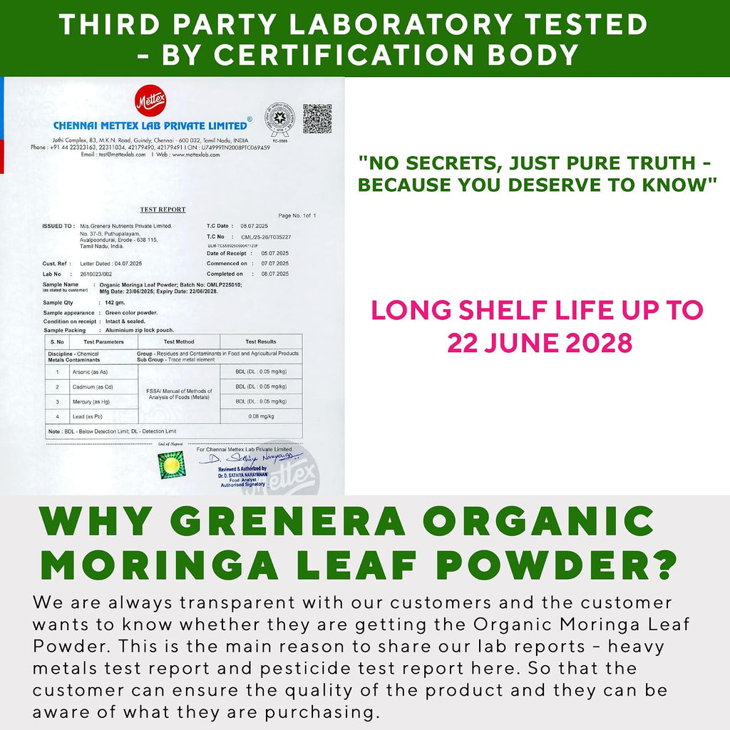 moringa powder for healthy meal prep