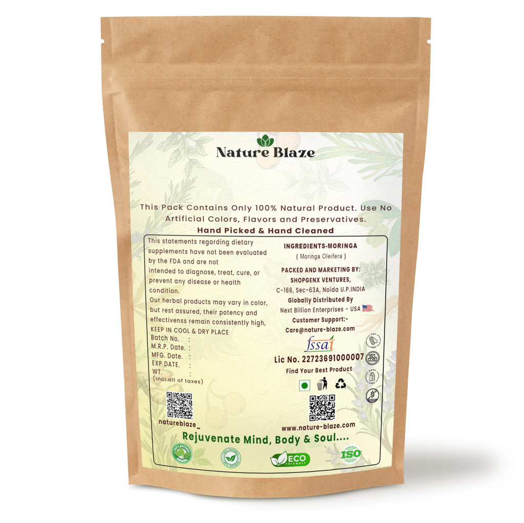 Moringa powder for immune support