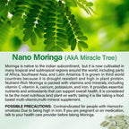Moringa powder for natural wellness