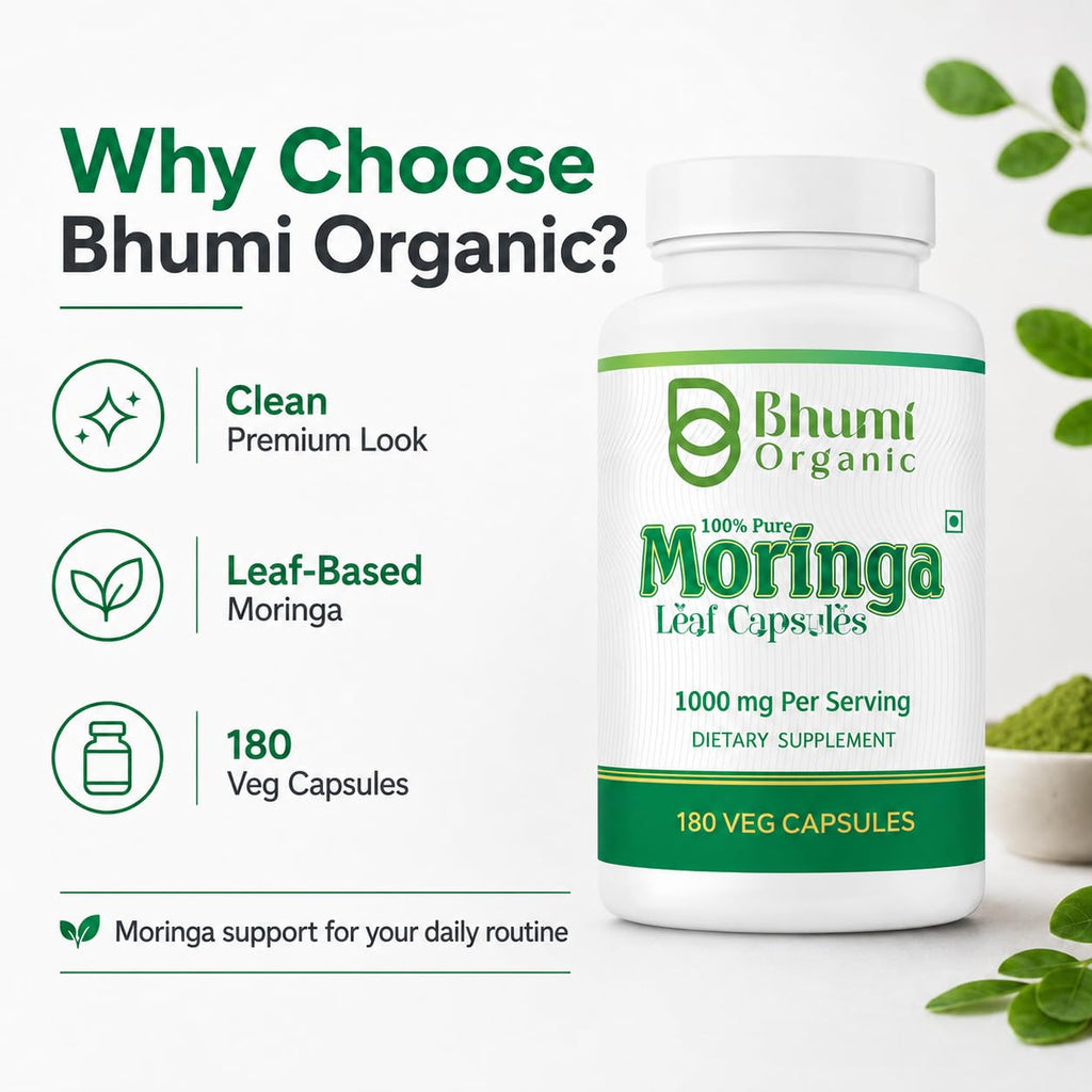 Moringa powder for nutritional boost
