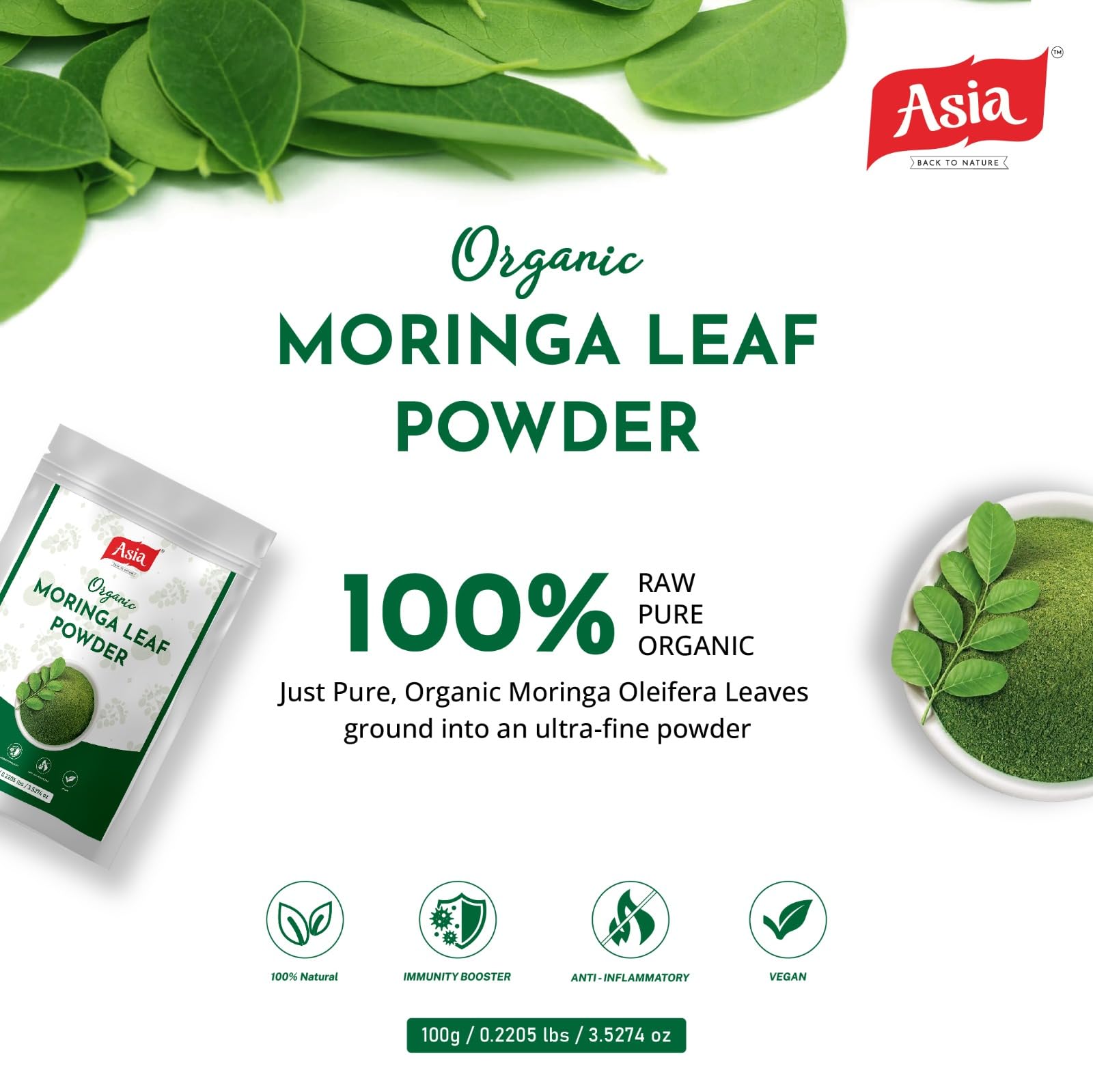moringa powder for skin health