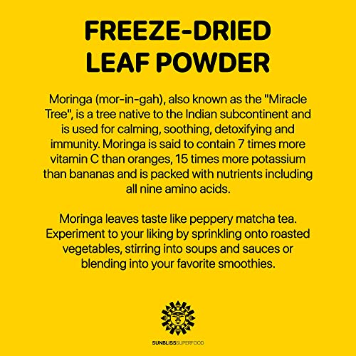 moringa powder for skin health