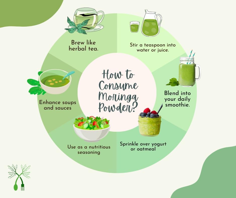 moringa powder for skin nourishment