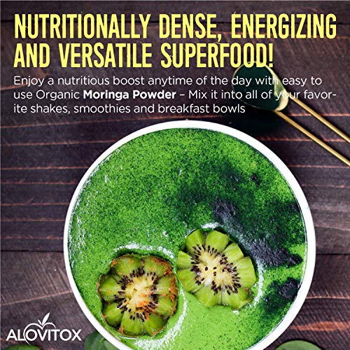 moringa powder packed with vitamins