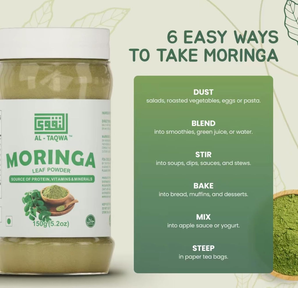 moringa powder rich in nutrients