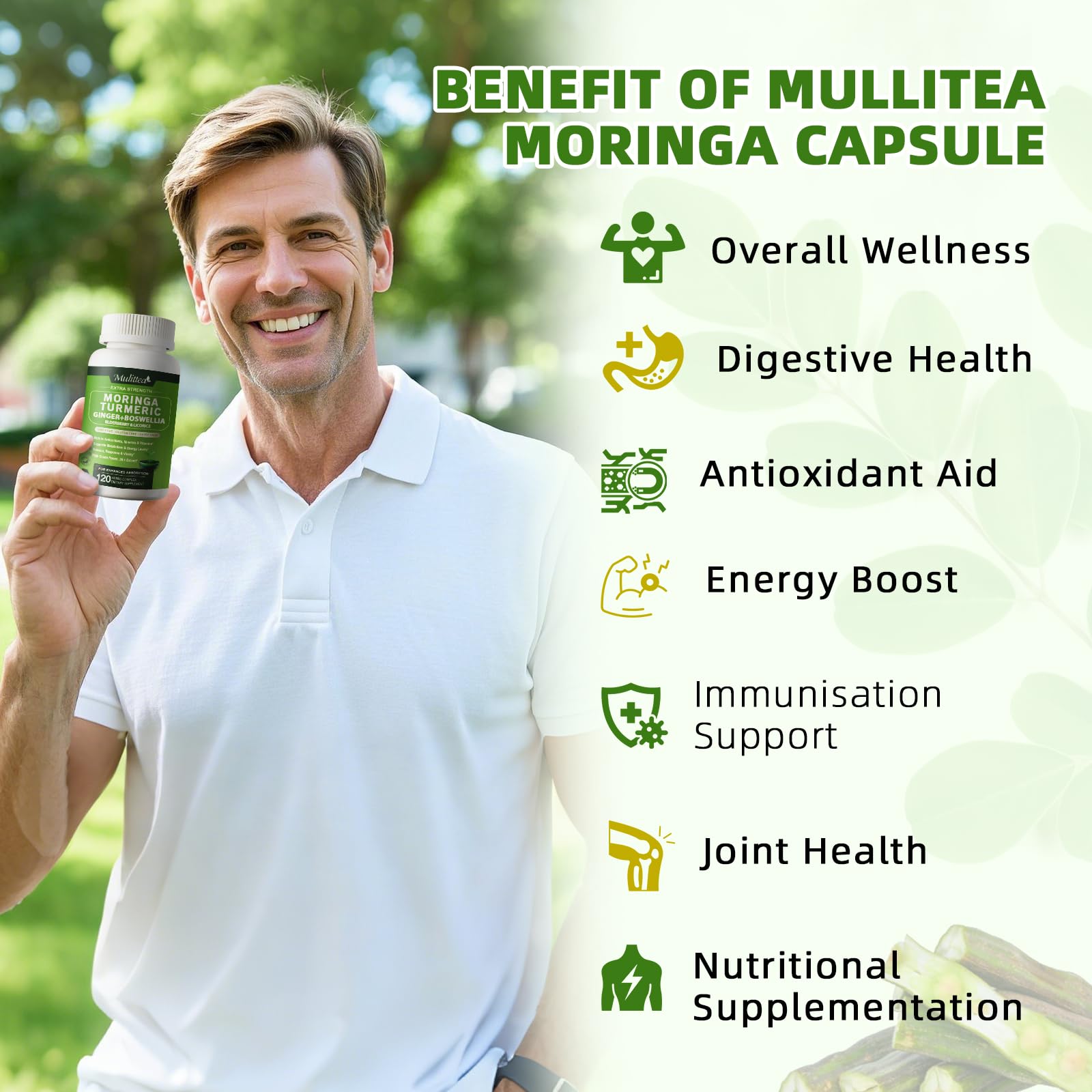 moringa powder rich in nutrients