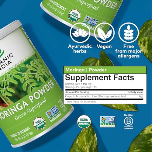 moringa powder rich in nutrients