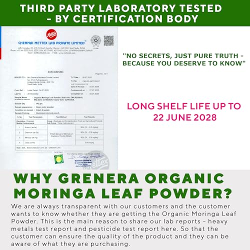 moringa powder rich in vitamins