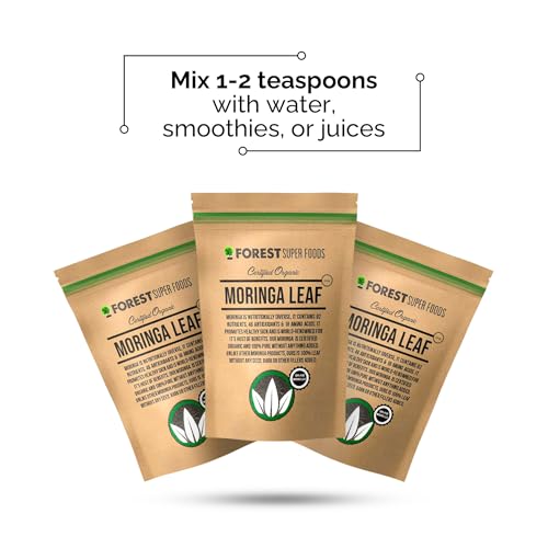 moringa powder rich in vitamins