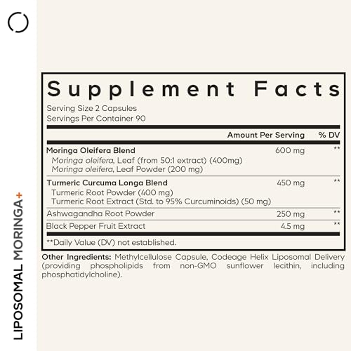 moringa powder with ashwagandha benefits