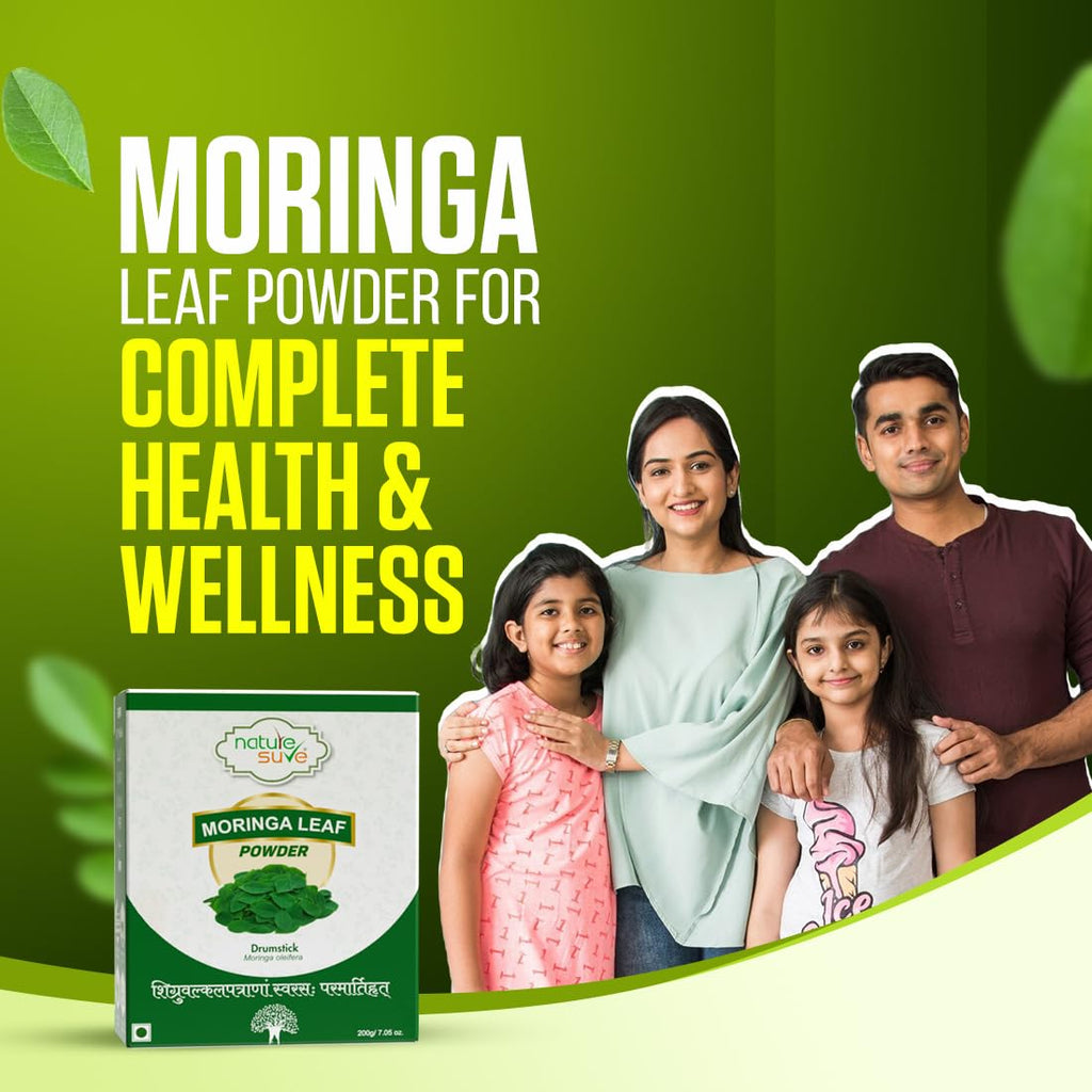 Moringa powder with raw honey