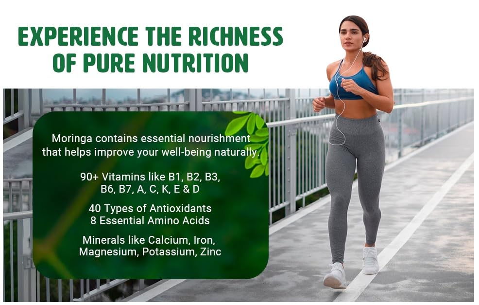 Moringa seed powder for healthy living