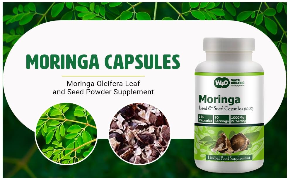 Moringa seed powder for wellness