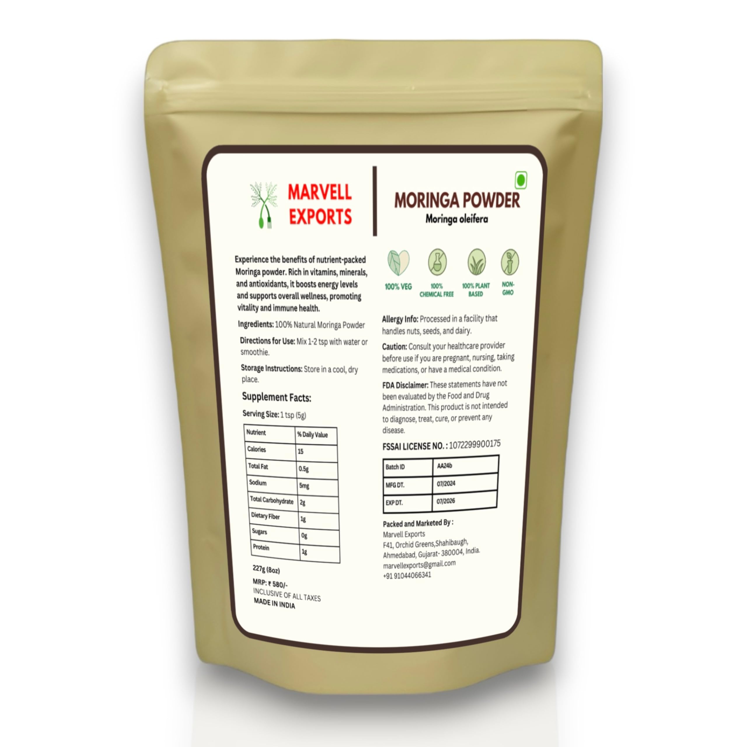 moringa superfood for healthy skin