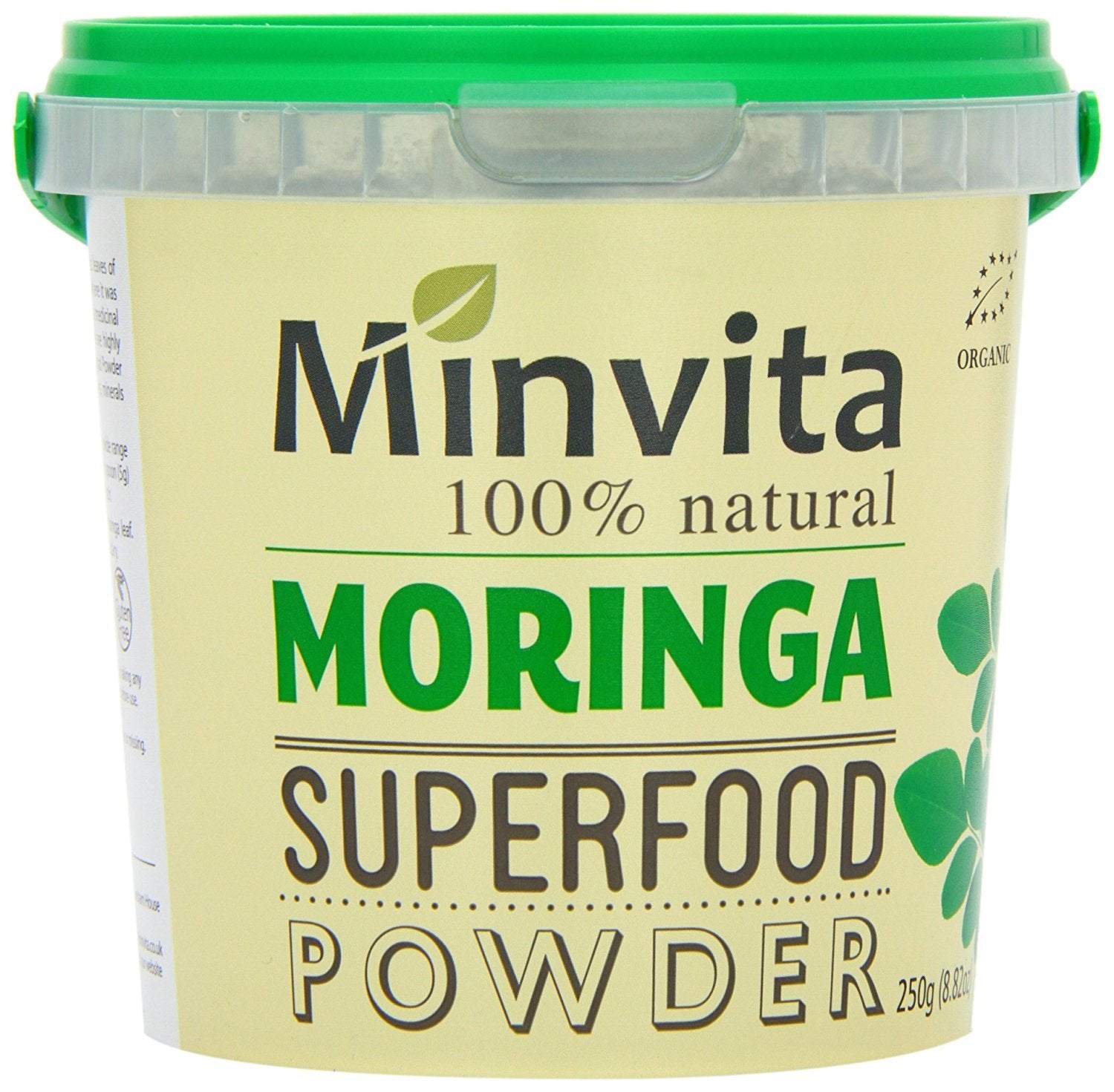 Moringa superfood powder for health