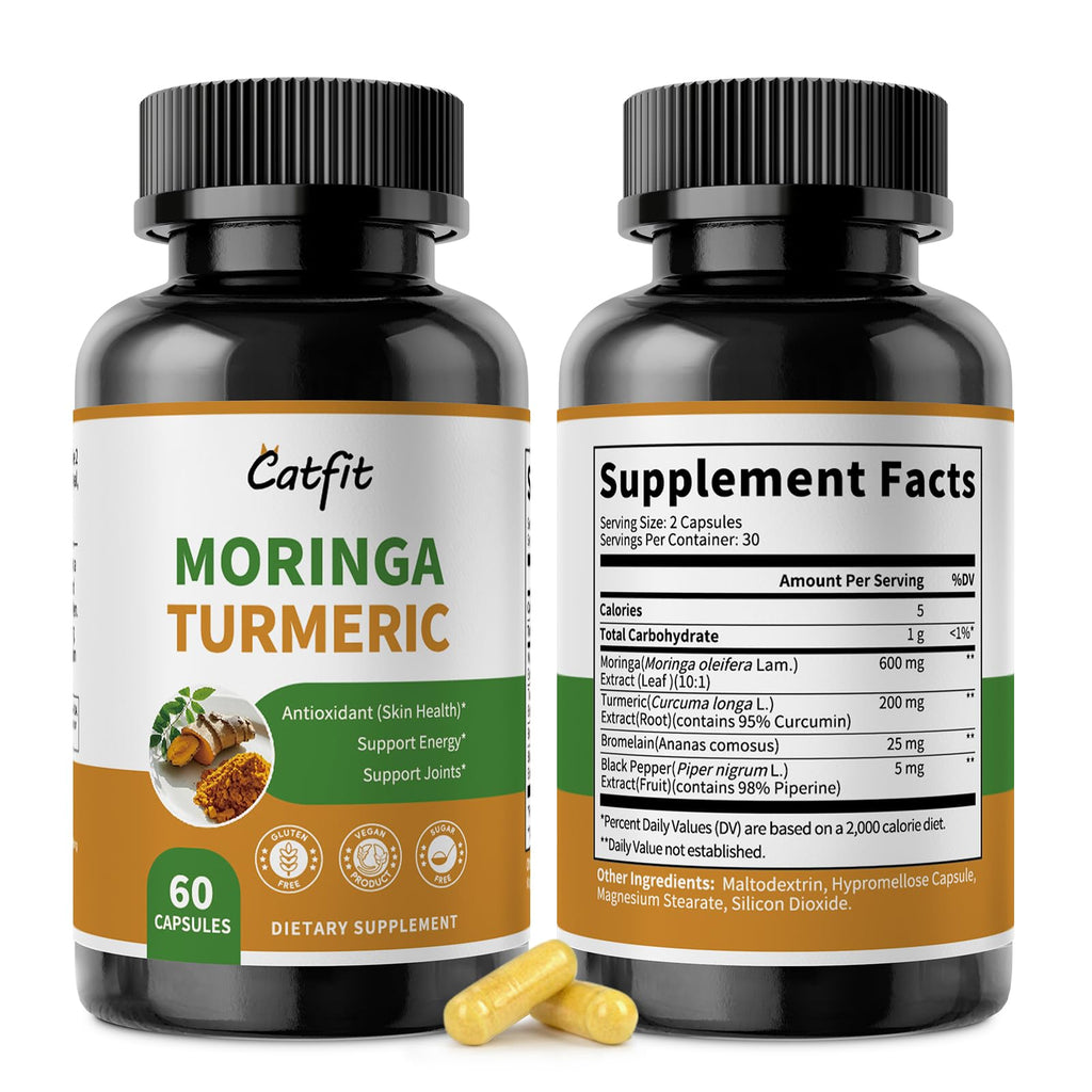 moringa superfood supplement capsules