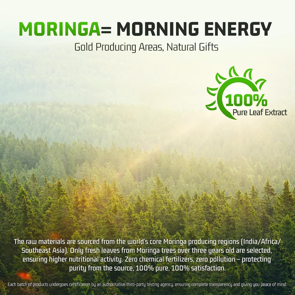 Moringa supplement for active lifestyles