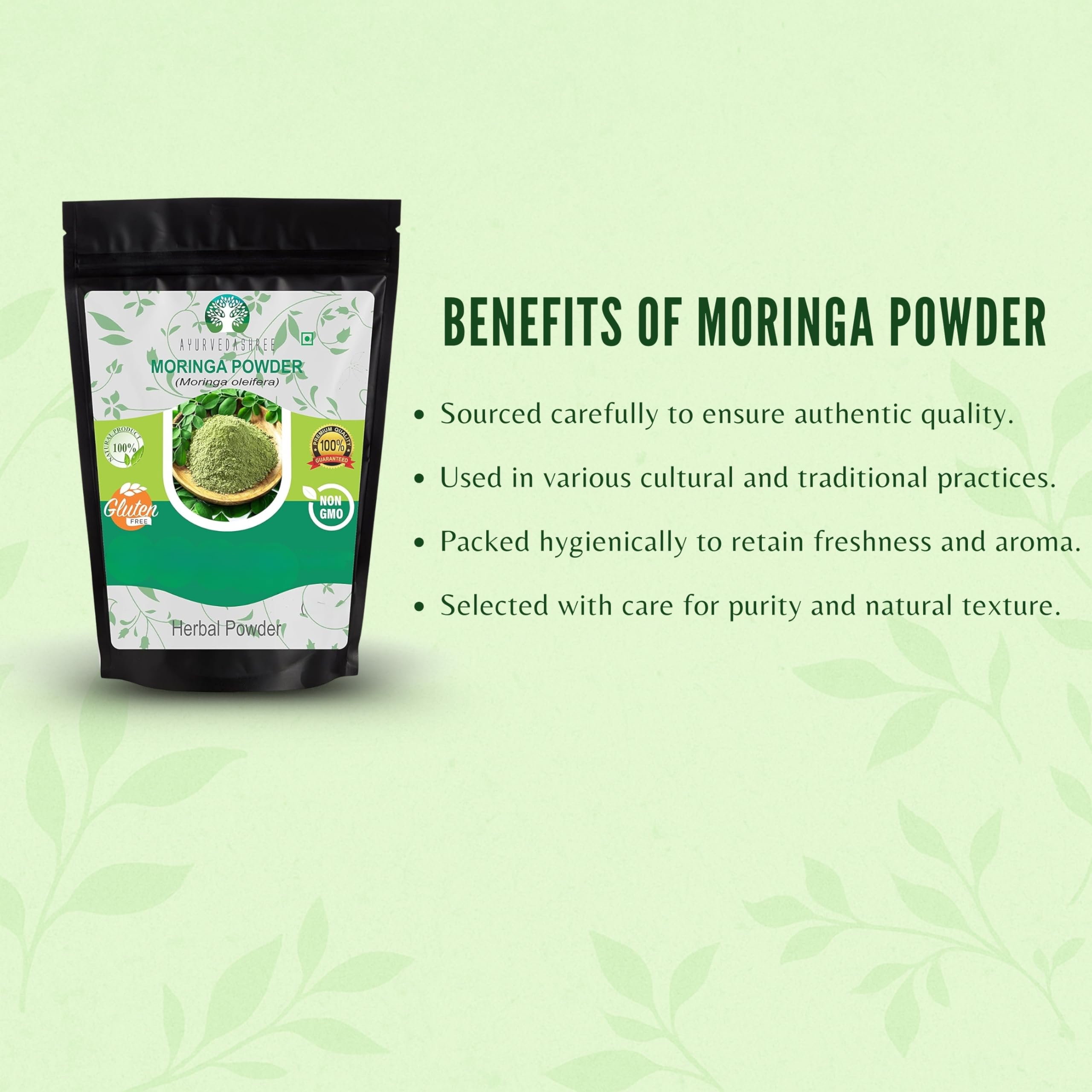 Moringa supplement for daily vitality