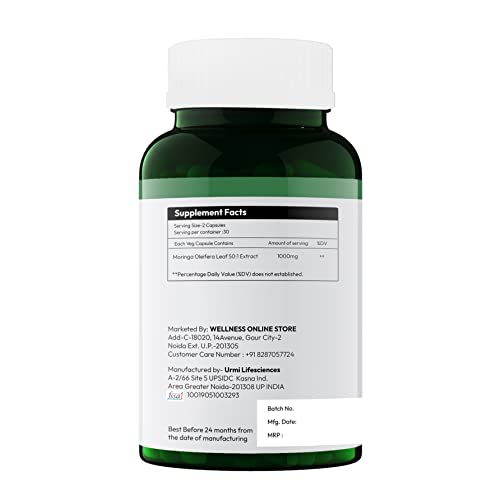 moringa supplement for healthy metabolism