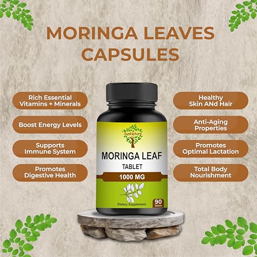 Moringa supplements for balanced nutrition