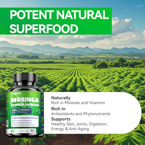 Moringa supplements for healthy lifestyle