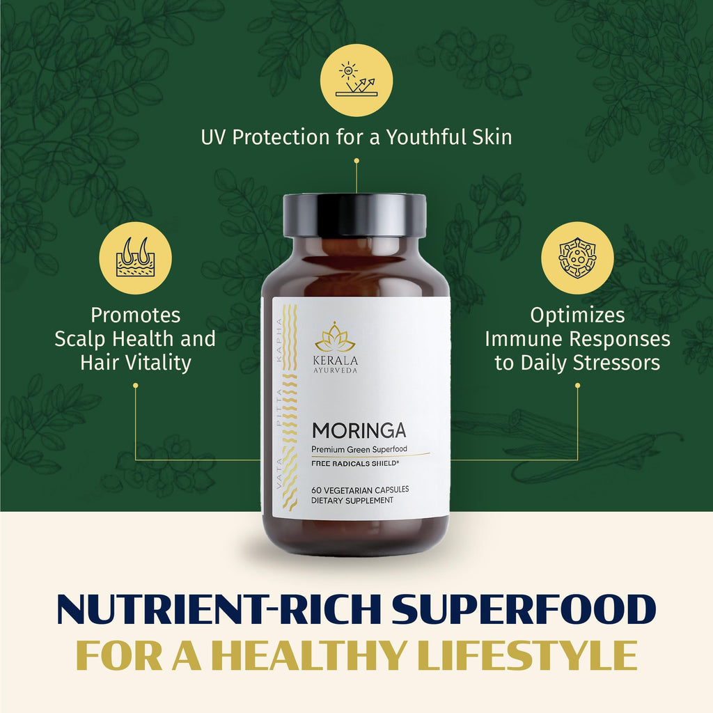 Moringa supplements for overall wellness