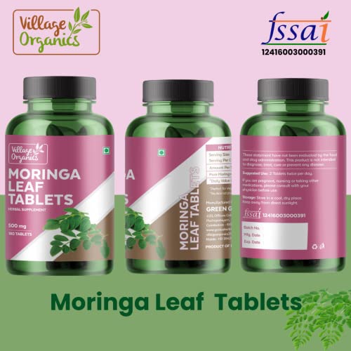 Moringa tablets for balanced nutrition