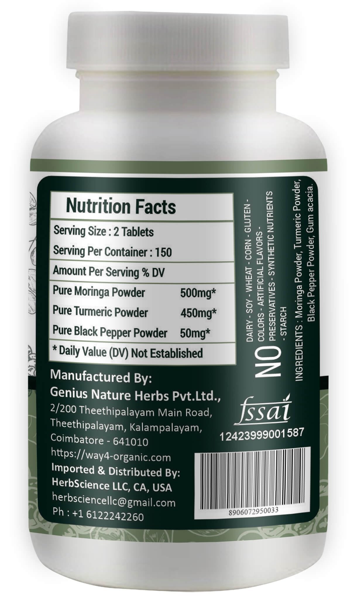 moringa tablets for daily health