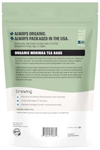 Moringa tea bags for energy