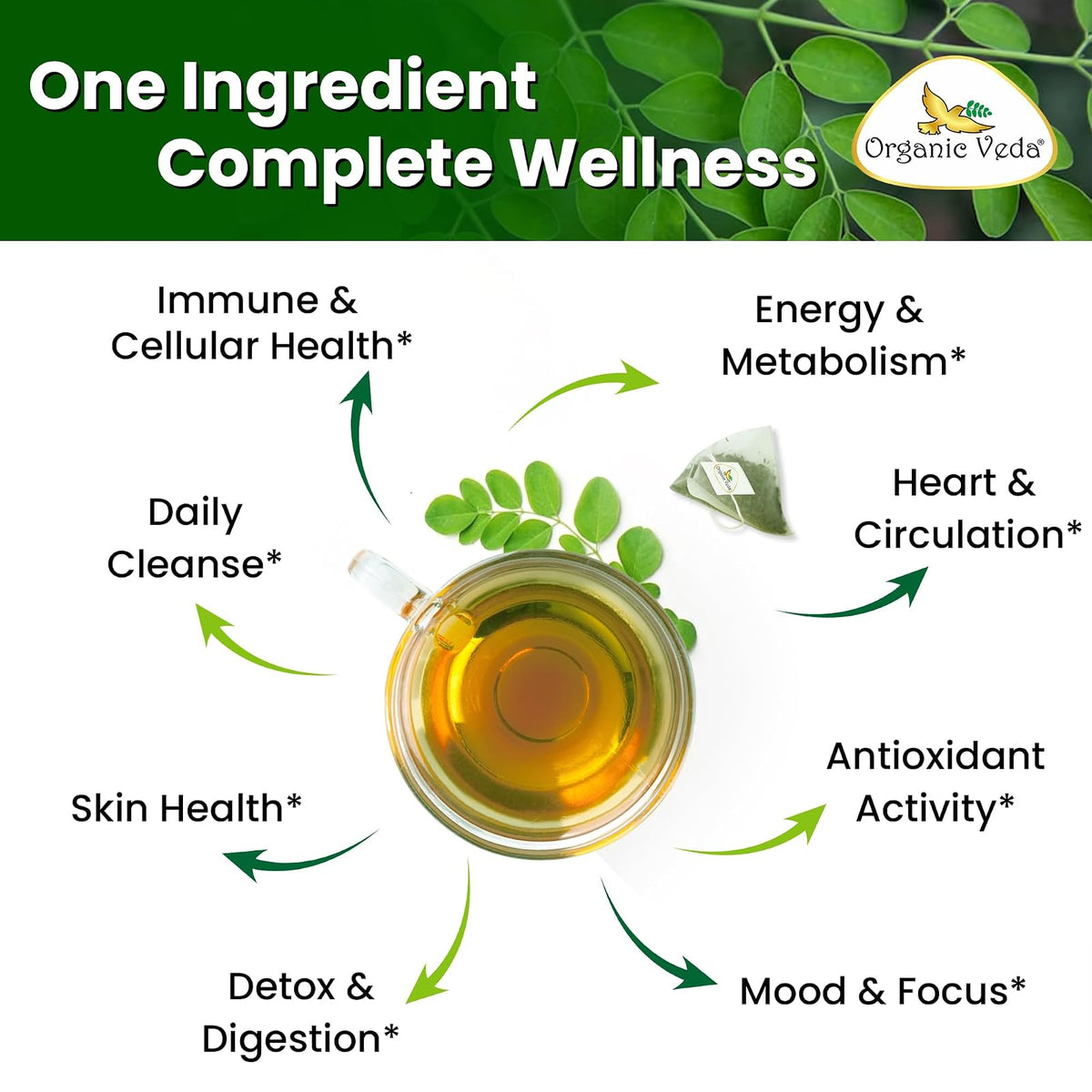 moringa tea for wellness and health