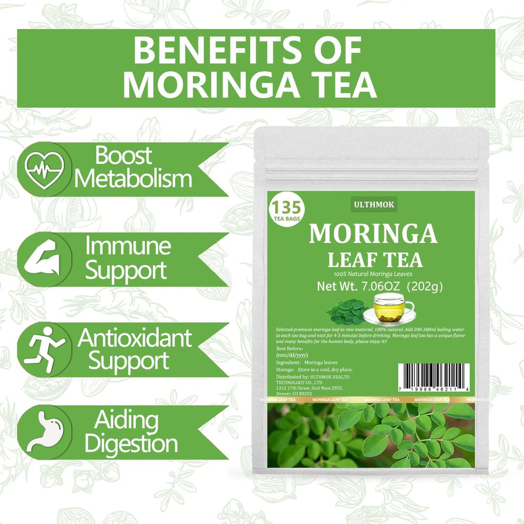 Moringa tea for wellness support