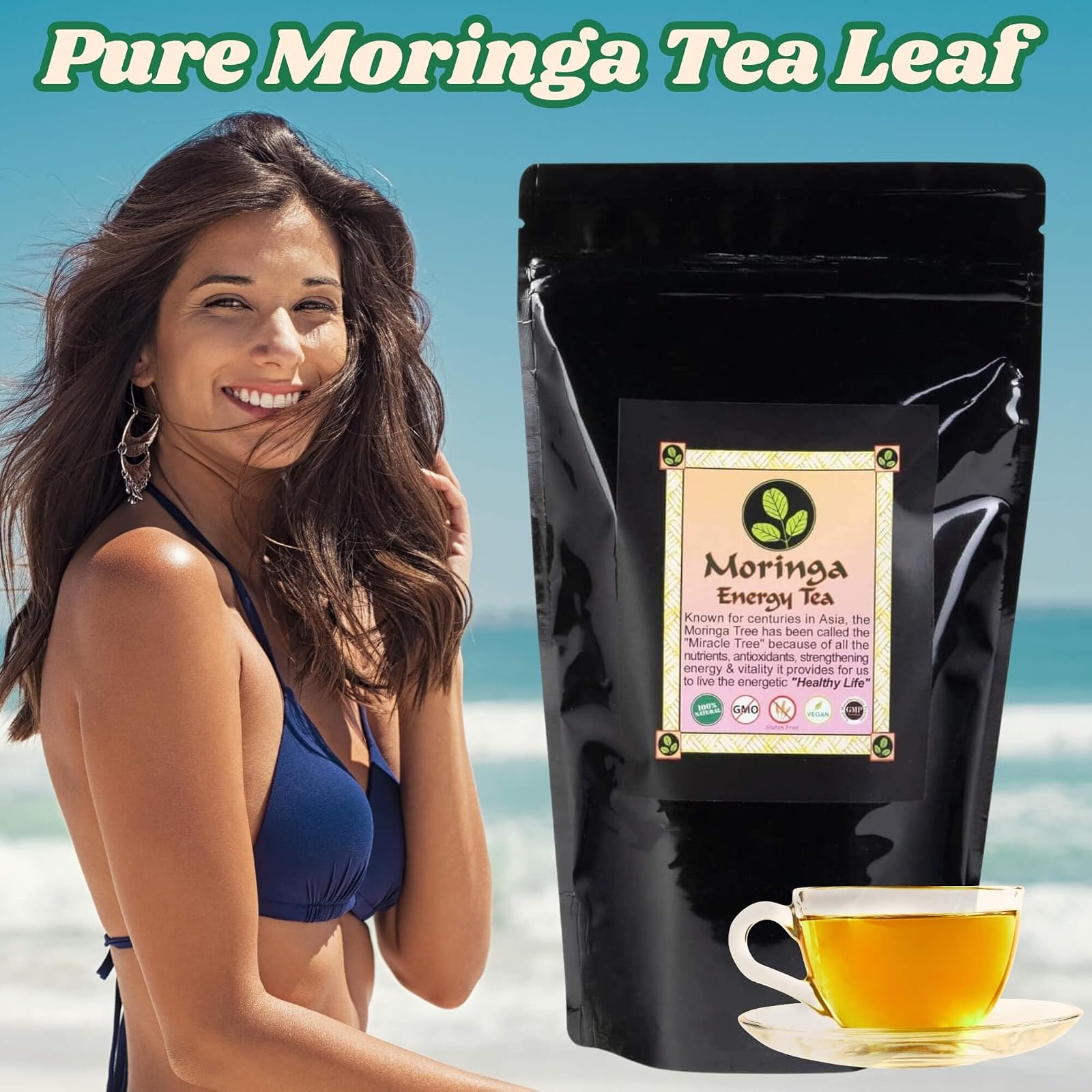 Moringa tea for wellness