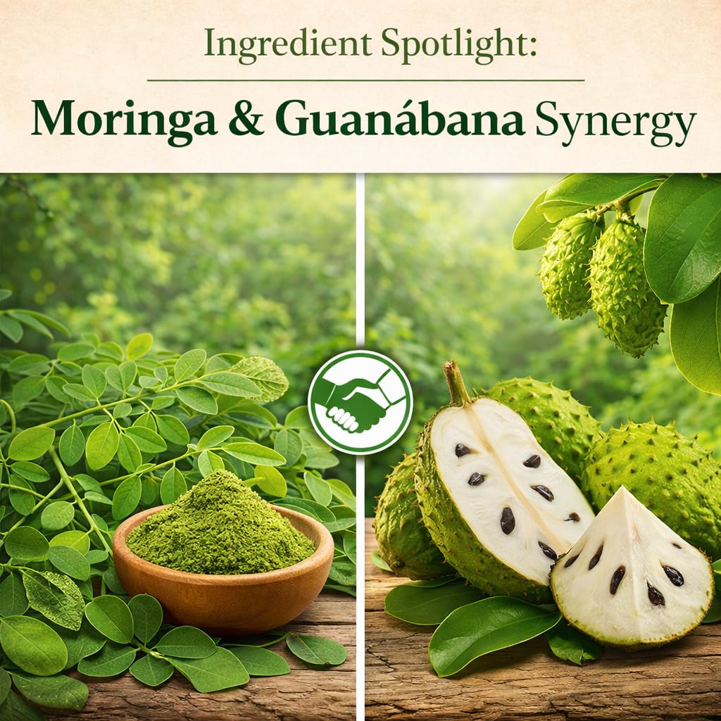 Moringa tea rich in nutrients