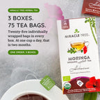 Moringa tea with hibiscus benefits