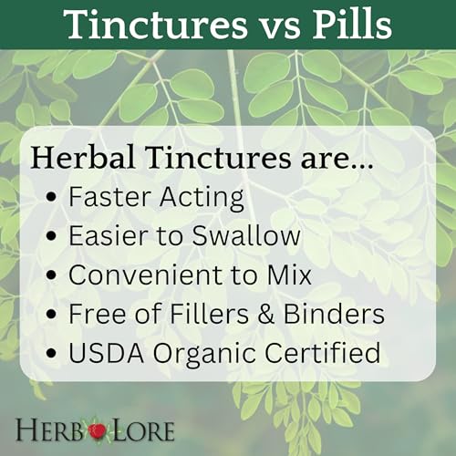 moringa tincture for enhanced milk production