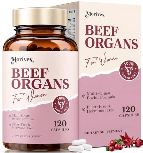 Morivex beef organ supplement capsules