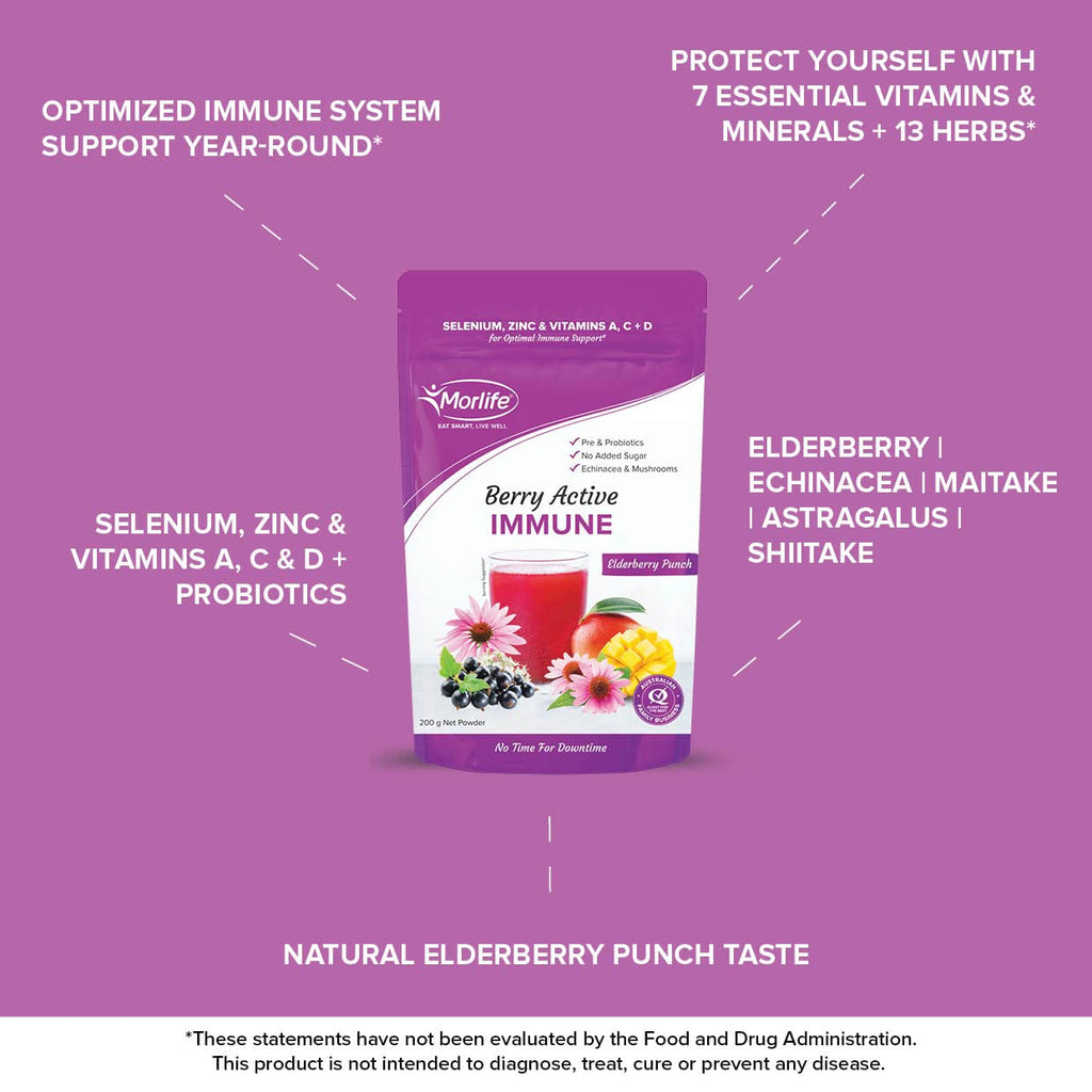 Morlife elderberry for seasonal wellness