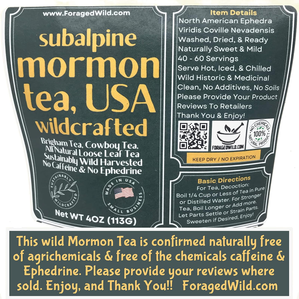 Mormon tea for natural detox