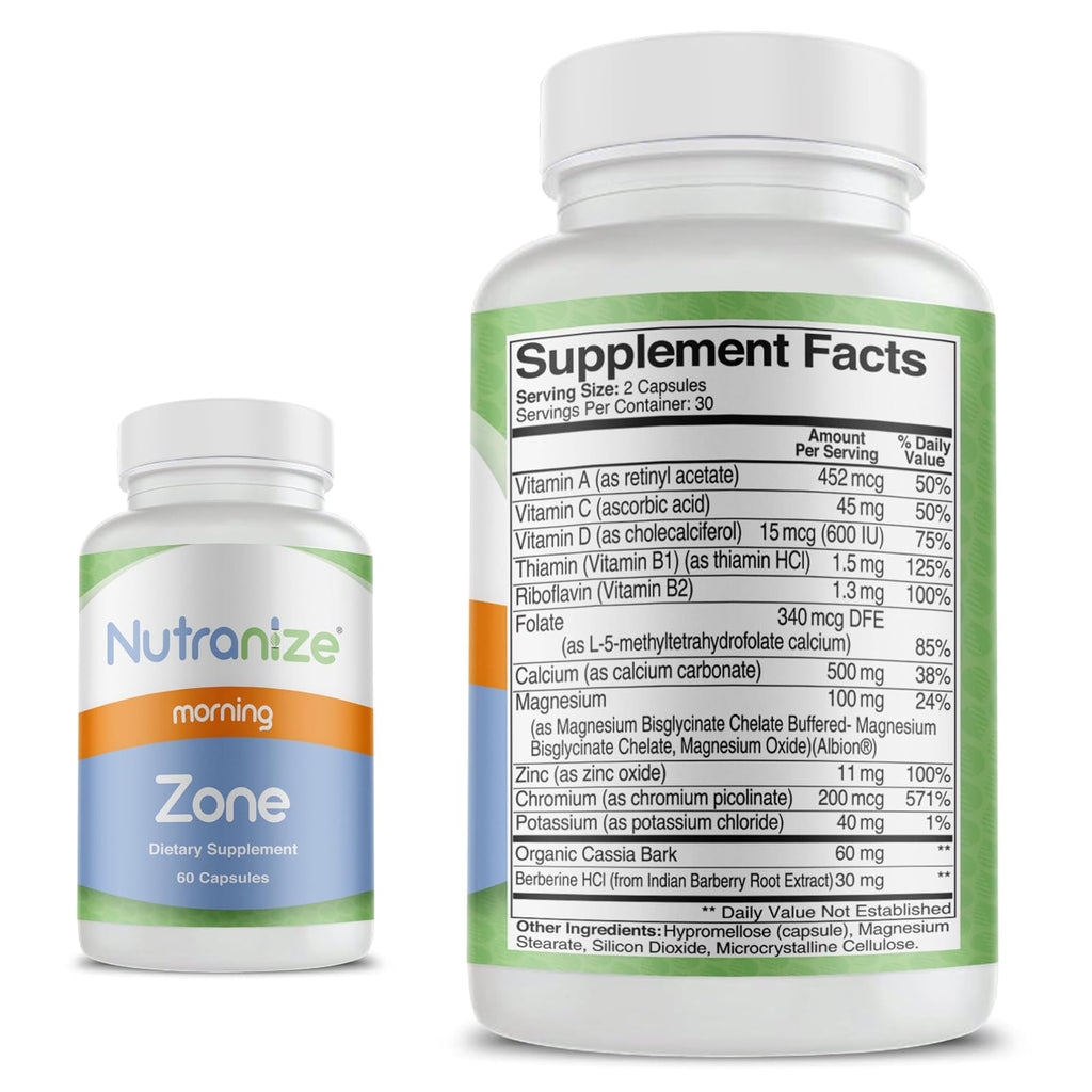 morning and bedtime capsules for wellness