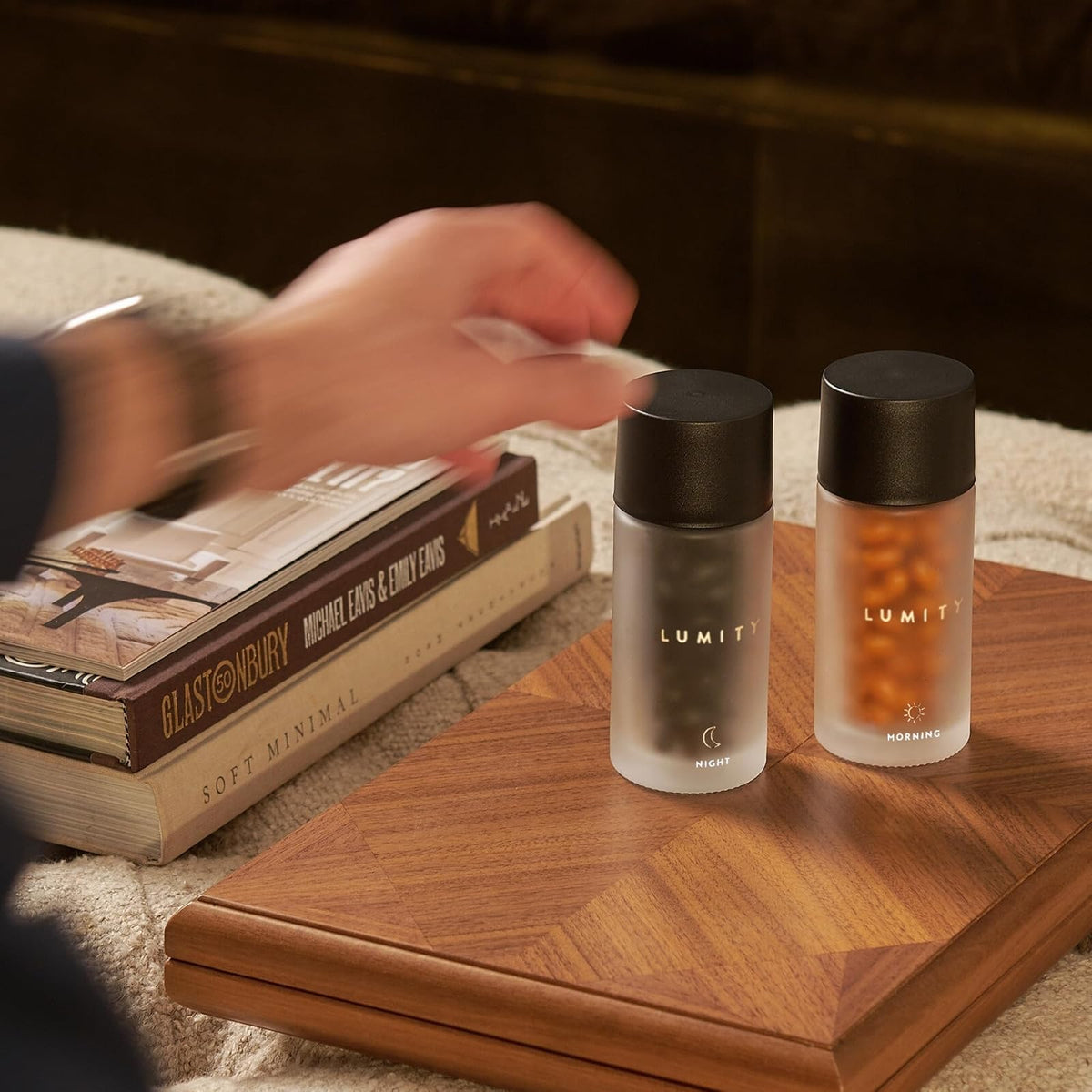 Morning and night male vitamins