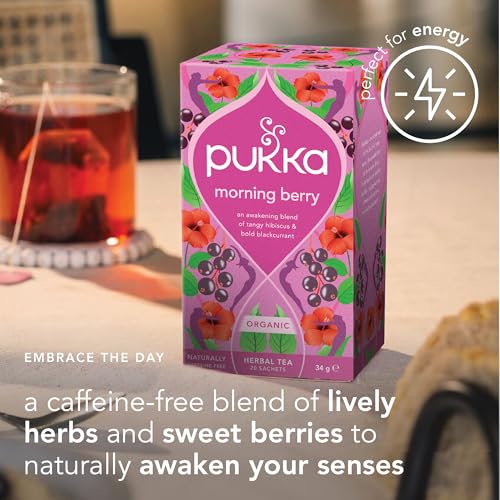 morning berry herbal detox tea