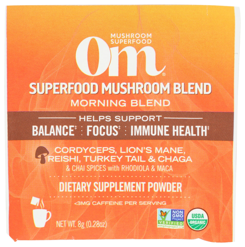 morning energy boost with mushrooms