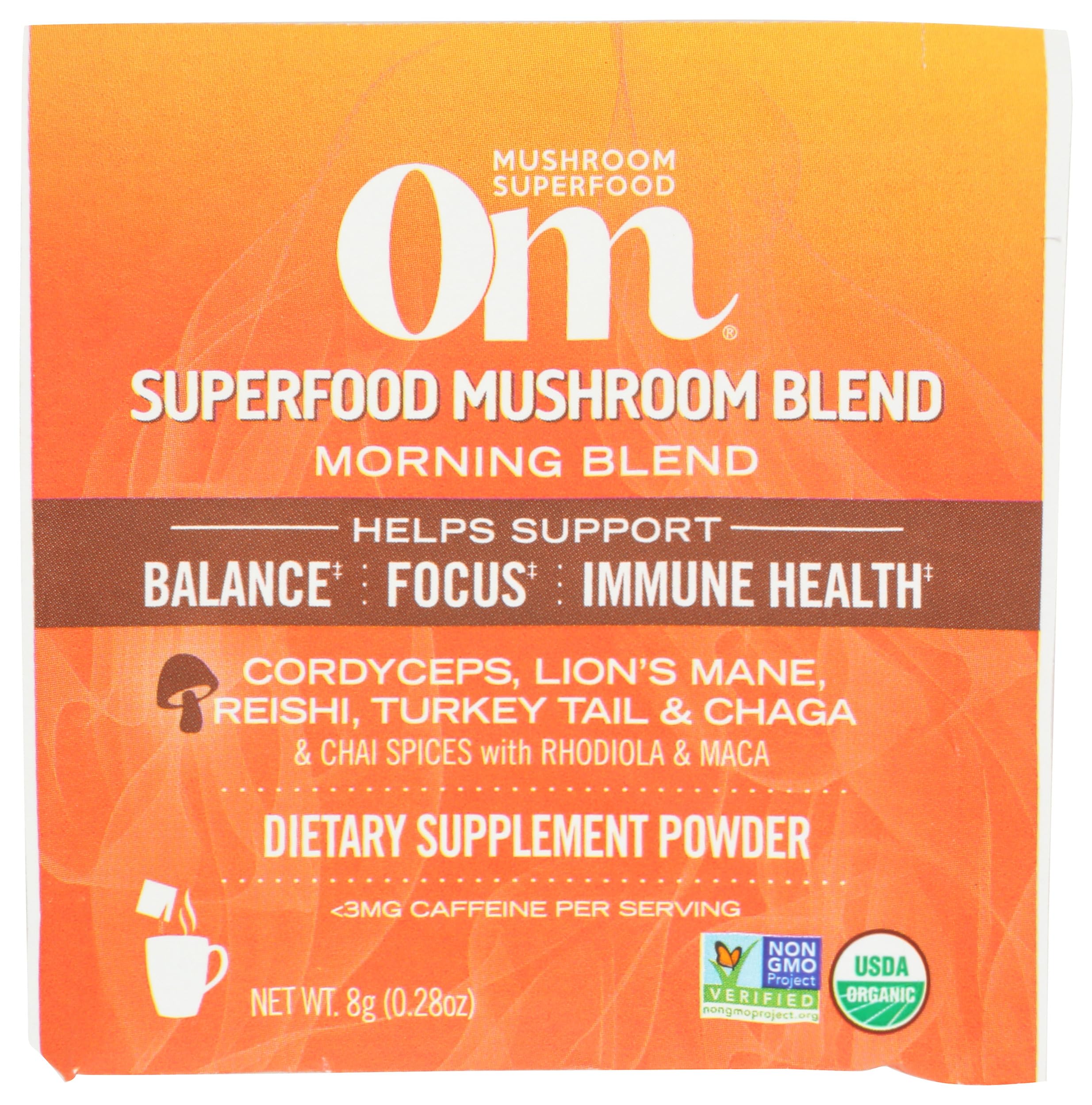 morning energy boost with mushrooms
