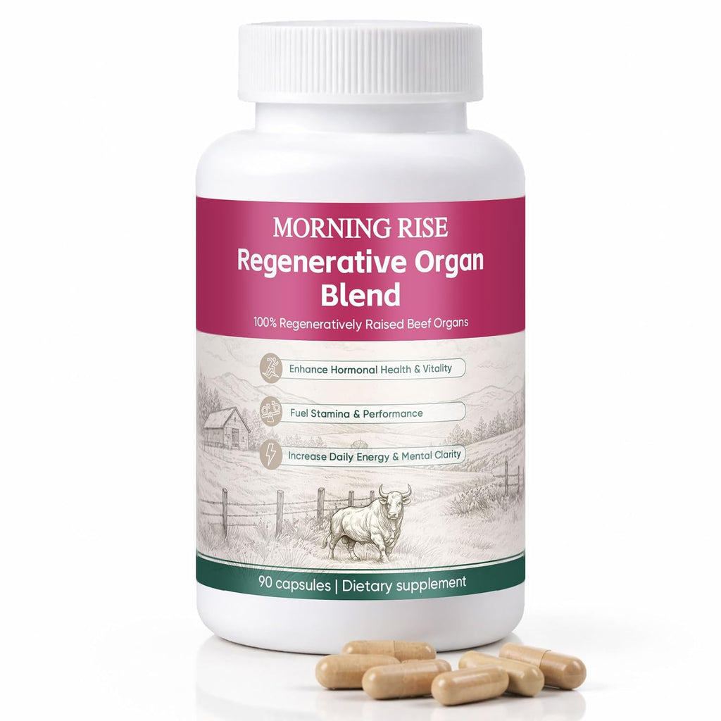 MORNING RISE beef organs capsules